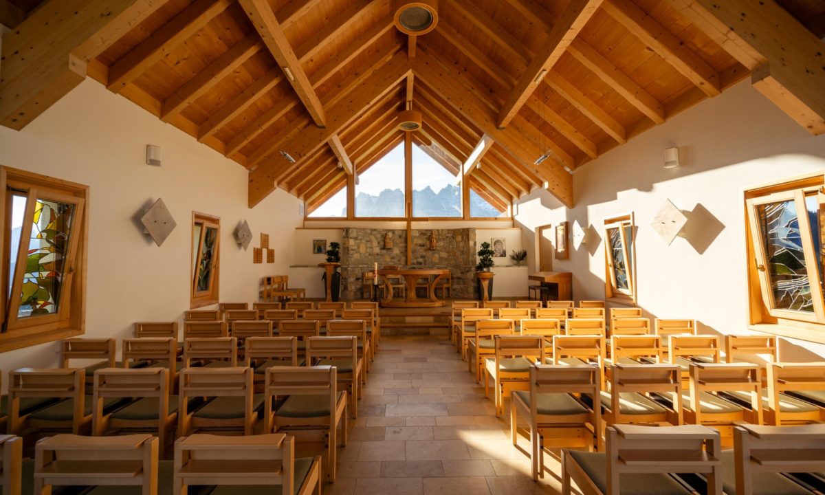 Die Kapelle von Champoussin - Kulturerbe Champoussin, Region Dents du Midi