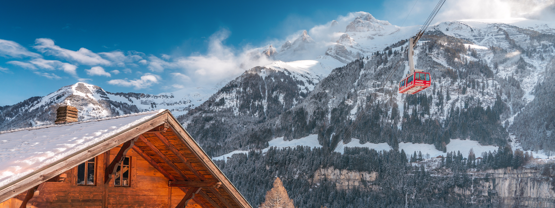 Champéry : Région Dents du Midi, Champéry station in Switzerland