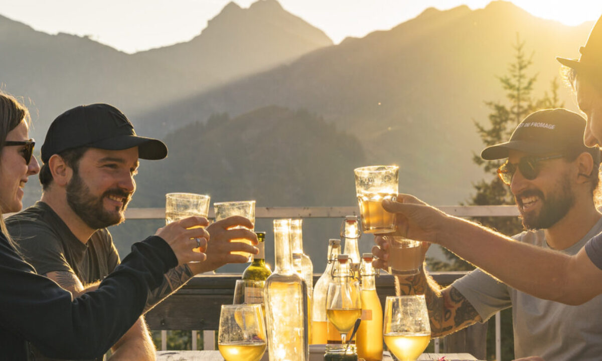 Liqueurs and health drinks - Event Morgins, Region Dents du Midi