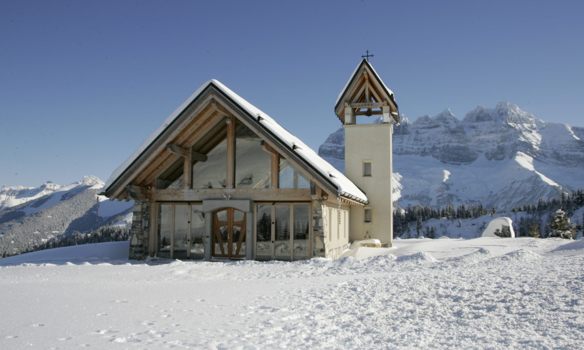 Die Kapelle von Champoussin - Kulturerbe Champoussin, Region Dents du Midi