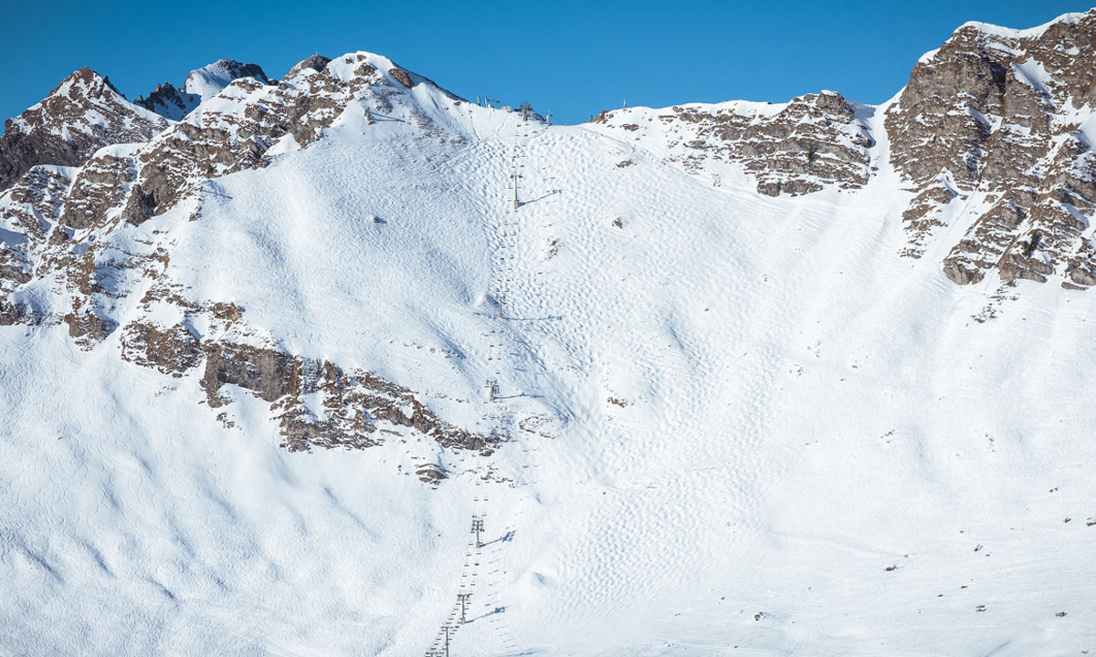 Chavanette - Le Mur Suisse - Équipement Champéry, Région Dents du Midi